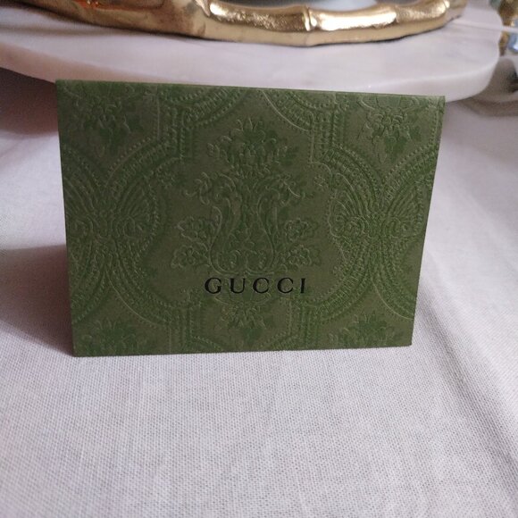 Gucci | Other | Gucci Receipt Holder Card | Poshmark